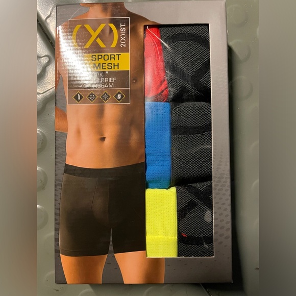 2xist | Underwear & Socks | 2xist Mens Sport Mesh Boxer Briefs 3 Pack ...